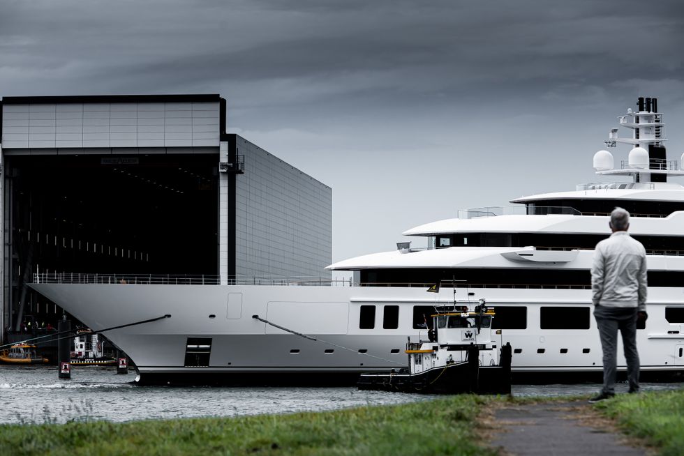 In beeld: Project Y719 is het grootste jacht dat Nederland ooit bouwde ...