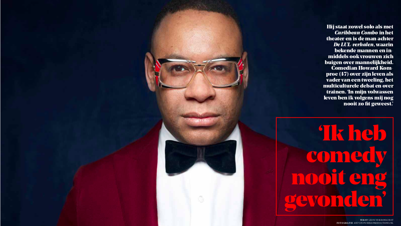 Howard Komproe: ‘Ik heb comedy nooit eng gevonden’ | Nieuwe Revu