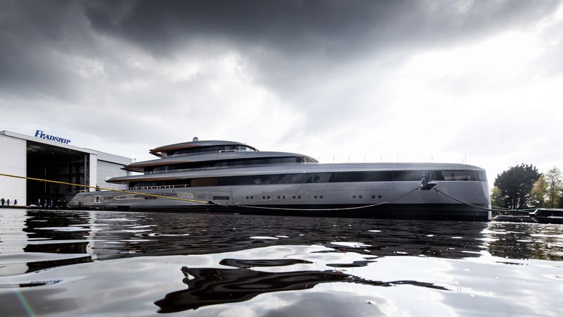 Een eerste kijkje bij 84 m lang superjacht Feadship Project 710 | Nautique