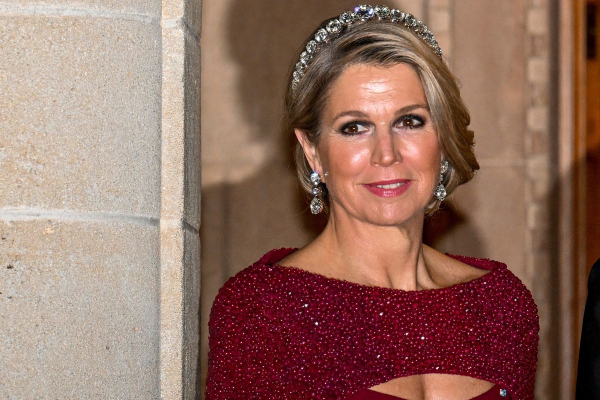 Koningin Máxima schittert in bekende jurk bij staatsbanket Cyprus ...