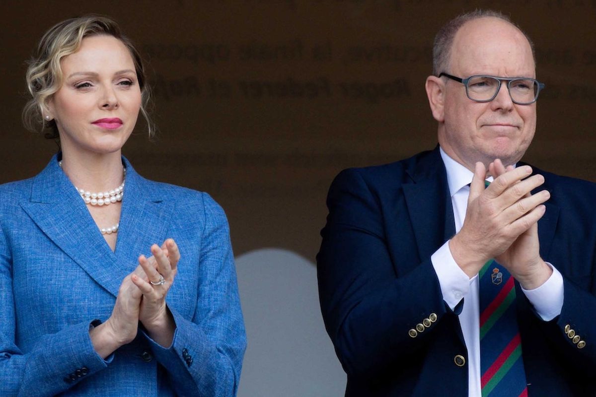 Charlene op sportief chic tijdens tennisfinales | Beau Monde