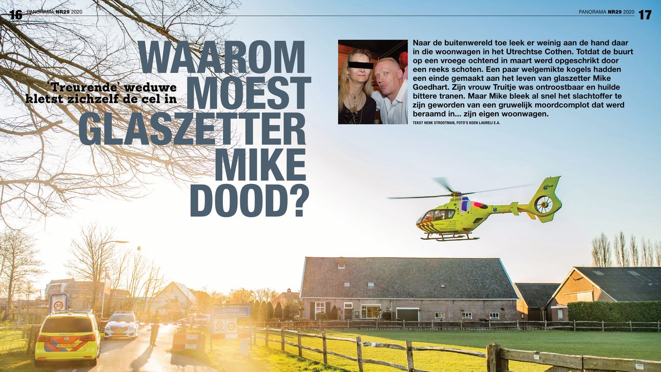 Waarom moest glaszetter Mike dood? | Panorama