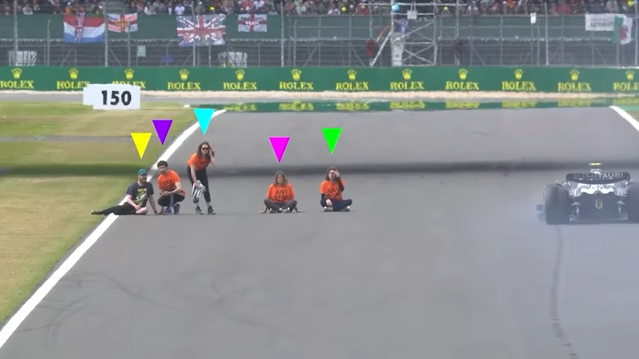 VIDEO: zo kwam Just Stop Oil de baan op in Silverstone | Autobahn