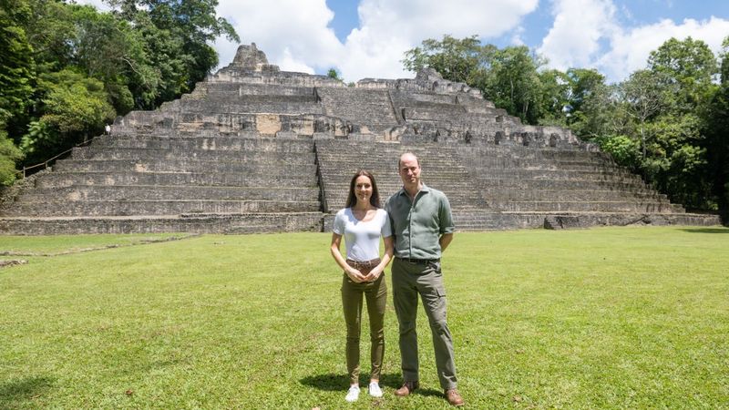 William & Kate: Maya-ruïnes en survivaltraining | Nouveau