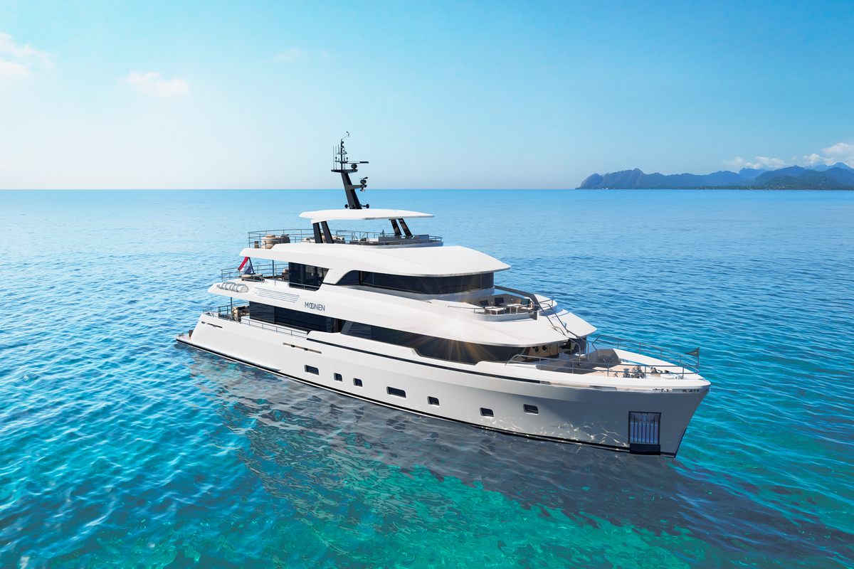 Hoe kan dit nieuwe jacht van Moonen Yachts al in 2027 opgeleverd worden ...