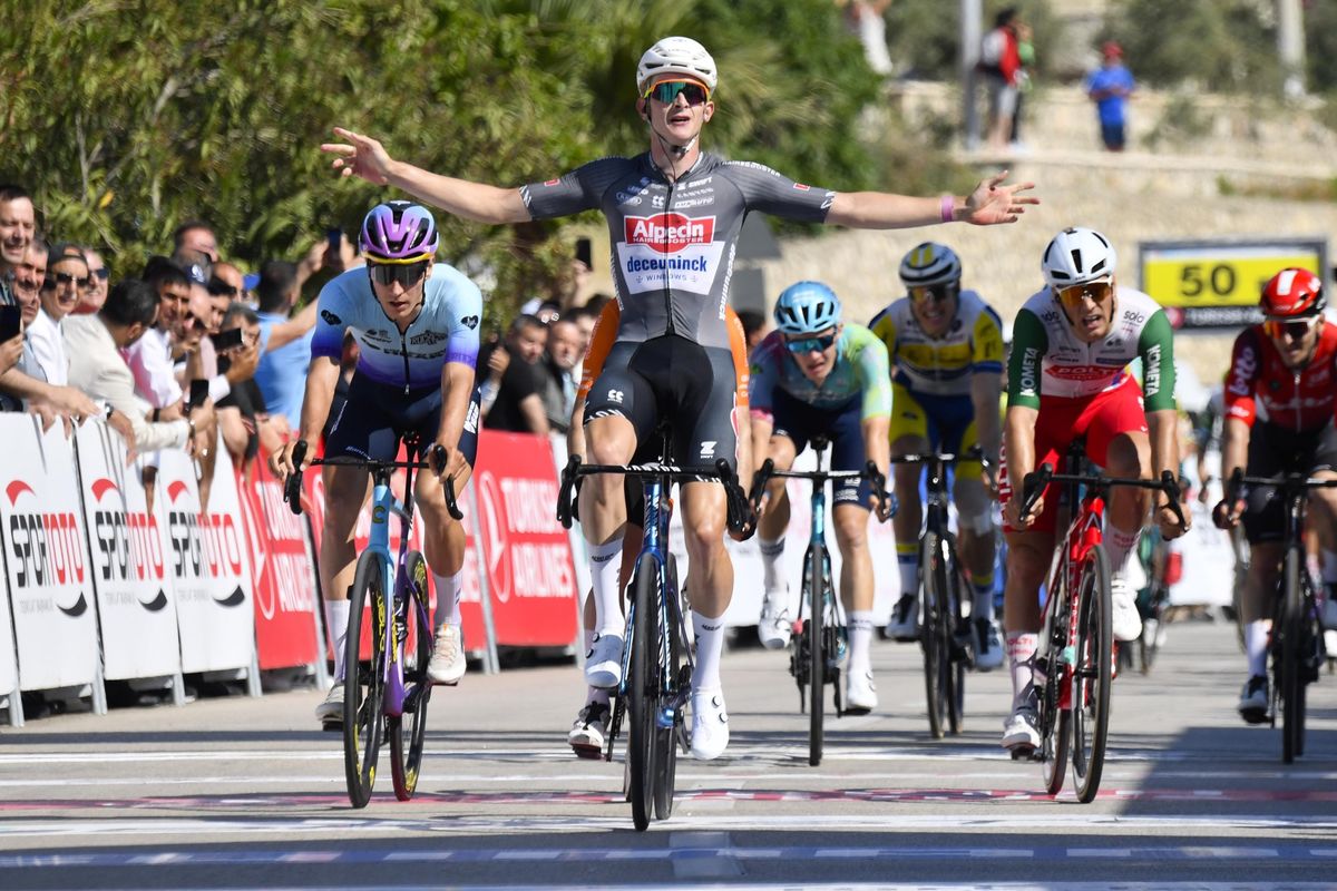 Van Hooydonck over sprintzege Del Grosso: 'Als je het niet zou weten ...