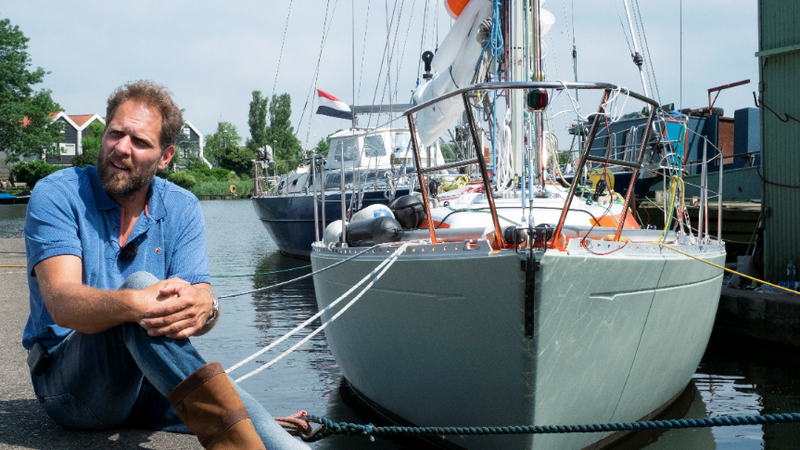 Mark Slats heeft zware periode in Golden Globe Race | Nautique