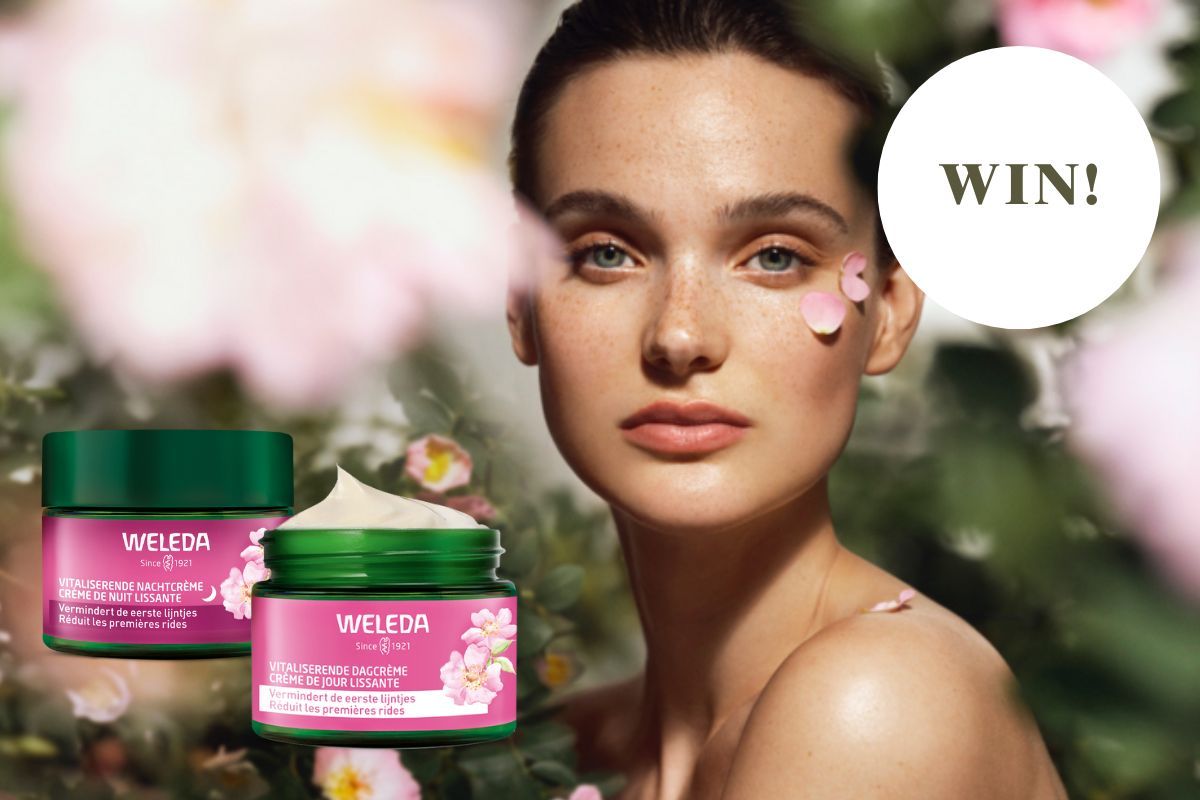 Win: 3x dag- en nachtcrème met Wilde Rozen en Witte Thee van WELEDA t.w.v. €47,00! | Elegance