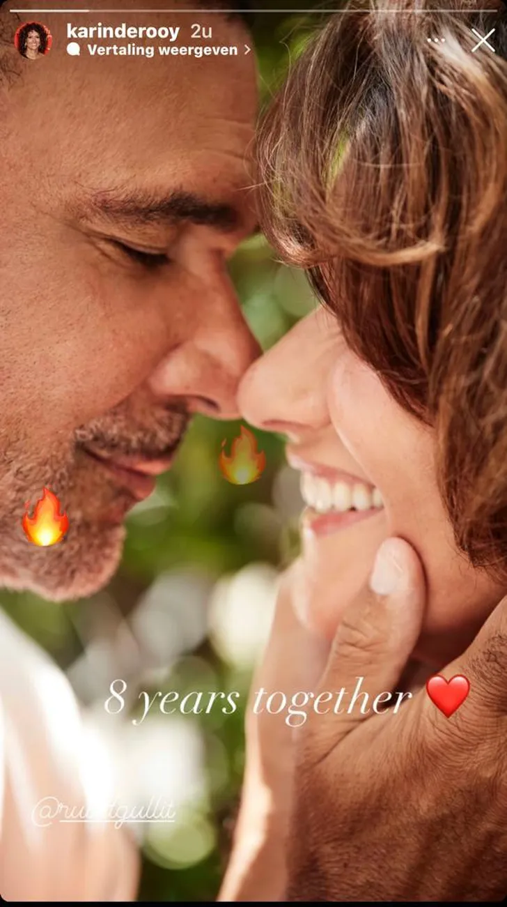 Ruud Gullit en Karin de Rooij vieren de liefde! | Nouveau