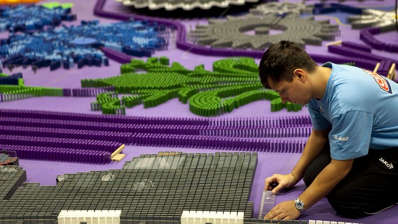 Domino Day komt terug op televisie | Panorama