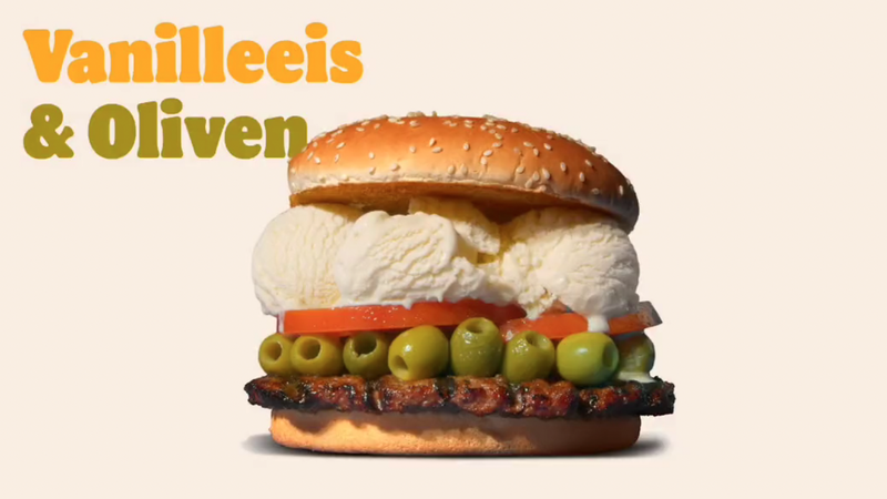Burger King Duitsland komt met burgers met haring, ijs en andere ...