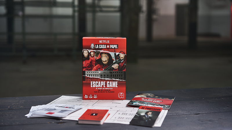 Win het spannende bordspel La Casa de Papel – Escape Room! | Nouveau