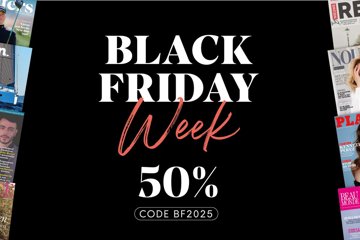 Black Friday Week bij Nouveau: 50% korting op alle abonnementen | Nouveau