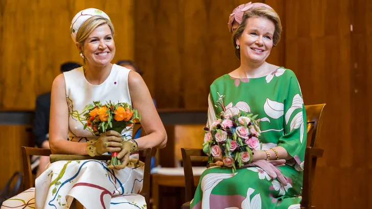 Waar zullen we koningin Máxima en koningin Mathilde eens in zien? | Nouveau
