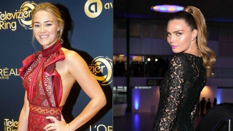 Geraldine Kemper En Kim Feenstra Delen De Lakens Playboy 0759