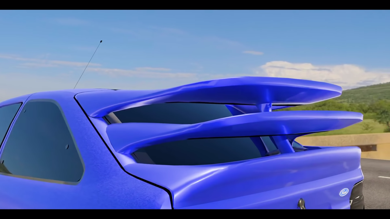 Het verhaal achter de spoiler van de Ford Escort RS Cosworth | Autobahn